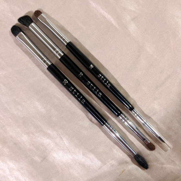 Stila | Makeup | Stila 3 Dual Eye Brushes Smudge Line Detail Shadow ...